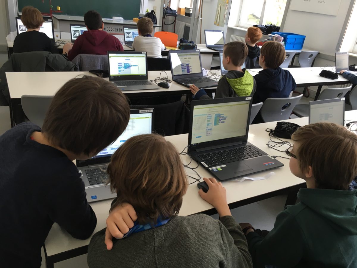 Jugendwettbewerb Informatik – 2. Runde – Blog zur Informatik-AG