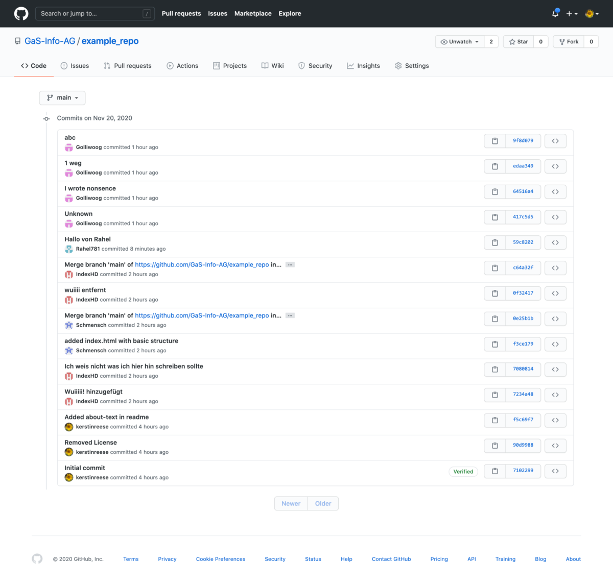 Github: Wir können push und pull! – Blog zur Informatik-AG